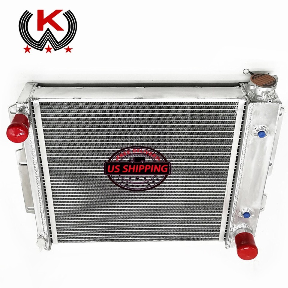 Aluminum Radiator For 1987-2006 Jeep Wrangler TJ YJ Chevy V8 Swap ...