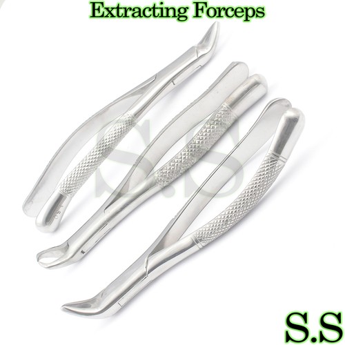 Dental Extracting Forceps #150 151 & 23 Surgical Extraction Instruments ...
