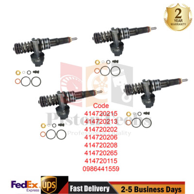 VW MK4 TDI BEW JETTA GOLF BEETLE DIESEL SET PD FUEL INJECTORS 04 05 ...