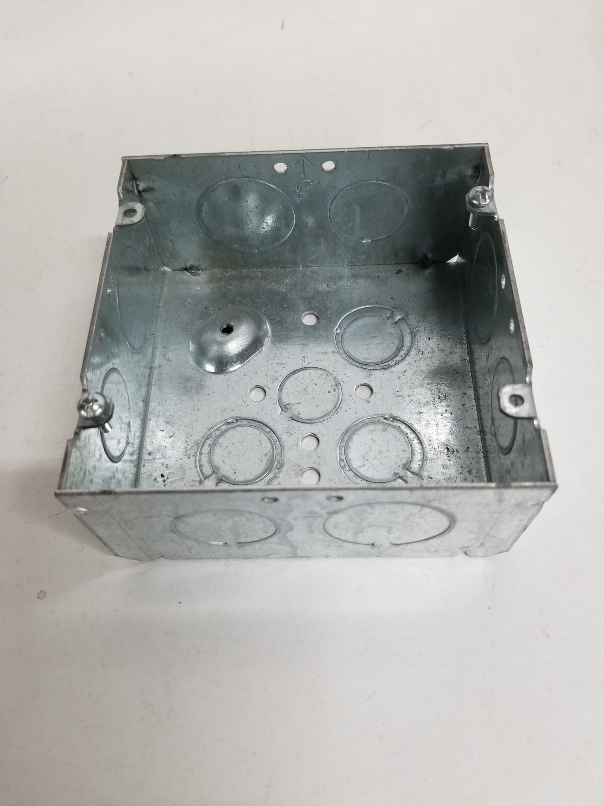 Hubbel-RACO 265 4-11/16" Square Box 2-1/8" Deep 3/4-1" KO Box of 18 | eBay