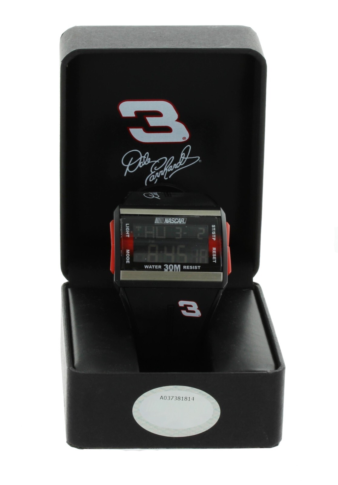 Nib Retro Nascar Dale Earnhardt #3 Multi Function collectable watch ...