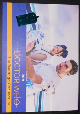 Doctor Who Series 11 & 12 UK Teal TARDIS Parallel 93/99 #14 Tsuranga ...