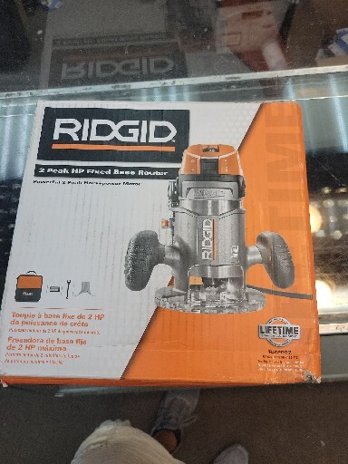 Ridgid R22002 11 Amp Corded Base Router for sale online | eBay