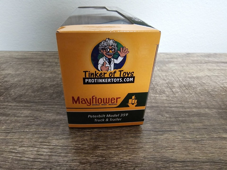 Auto World HO Scale Slot Car NIB Mayflower Peterbilt Model 359 Truck ...