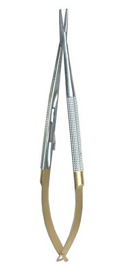 A-Titan CASTROVIEJO ROUND HANDLE - STRAIGHT BEAK 7" Long (Dental) | eBay