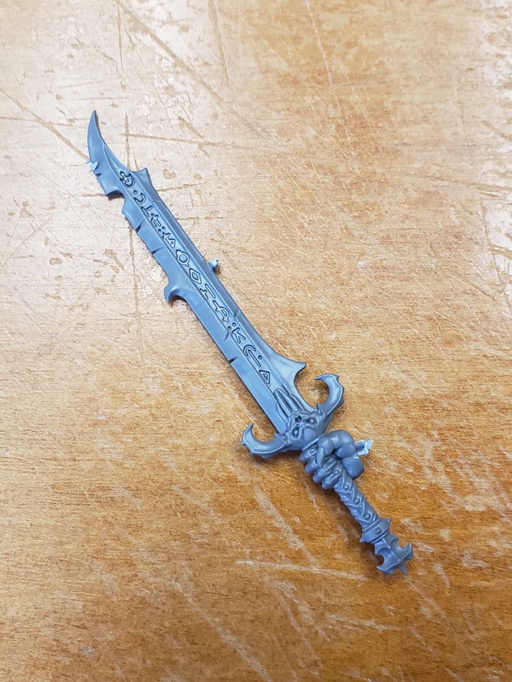 Warhammer 40k Chaos Space Marines Bits Daemon Prince Daemonic Sword | eBay