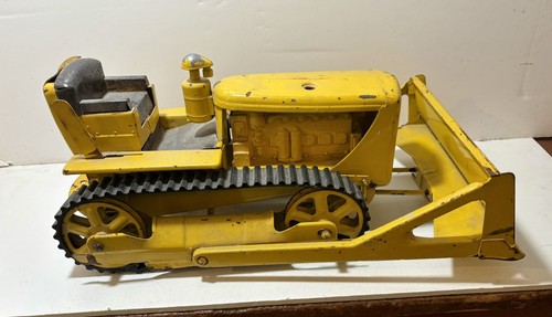 VTG Doepke Model Toys Rossmoyne Ohio 15" D6 Caterpillar Bulldozer 1950s ...