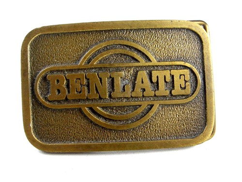 BENLATE Ben Late Brass Belt Buckle by CD Hit 82114 | eBay