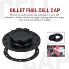 160mm Billet Aluminum Easy Fill Fuel Cell Gas Cap With 12 Hole Cell ...
