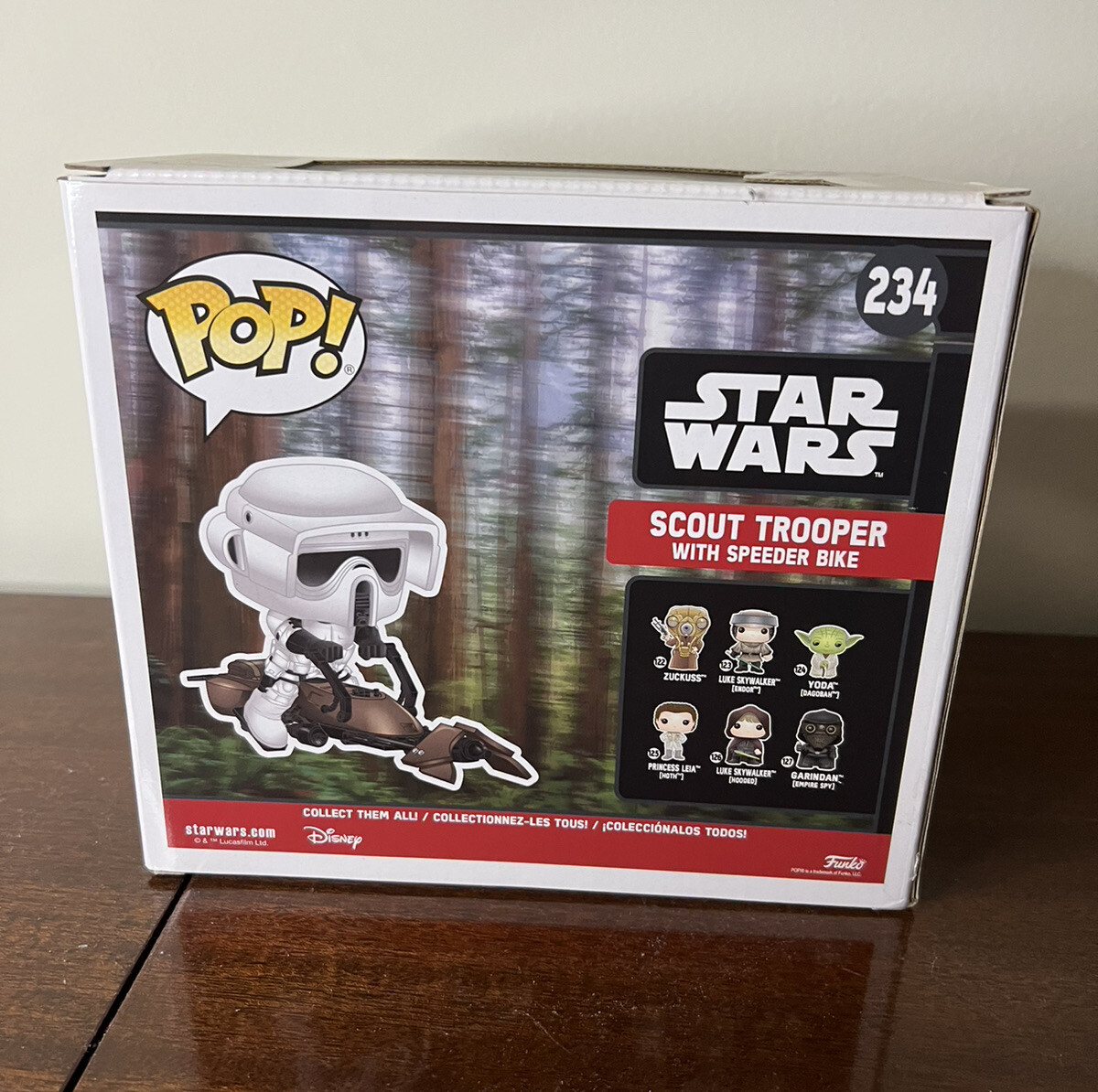 Funko Pop! Deluxe: Star Wars - Scout Trooper (w/ Speeder Bike) - Star ...