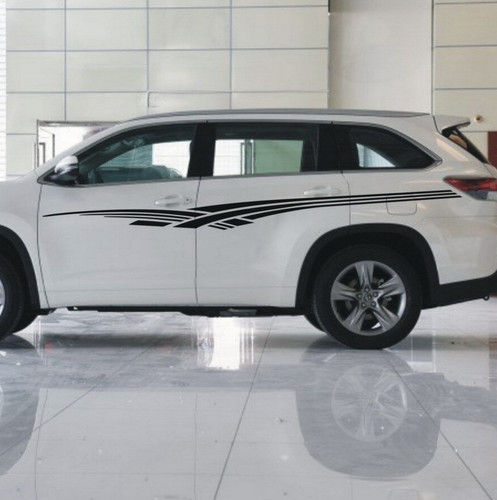 Car Stickers Racing Pinstripes 114'' for Highlander RAV4 Upper Door ...