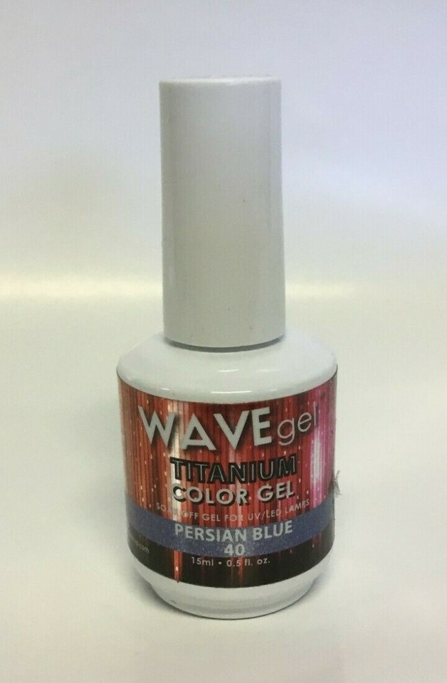 Wave Gel Glitter Soak Off gel polish Pick Your Color T1-T12 O1-O6 (0.5 ...