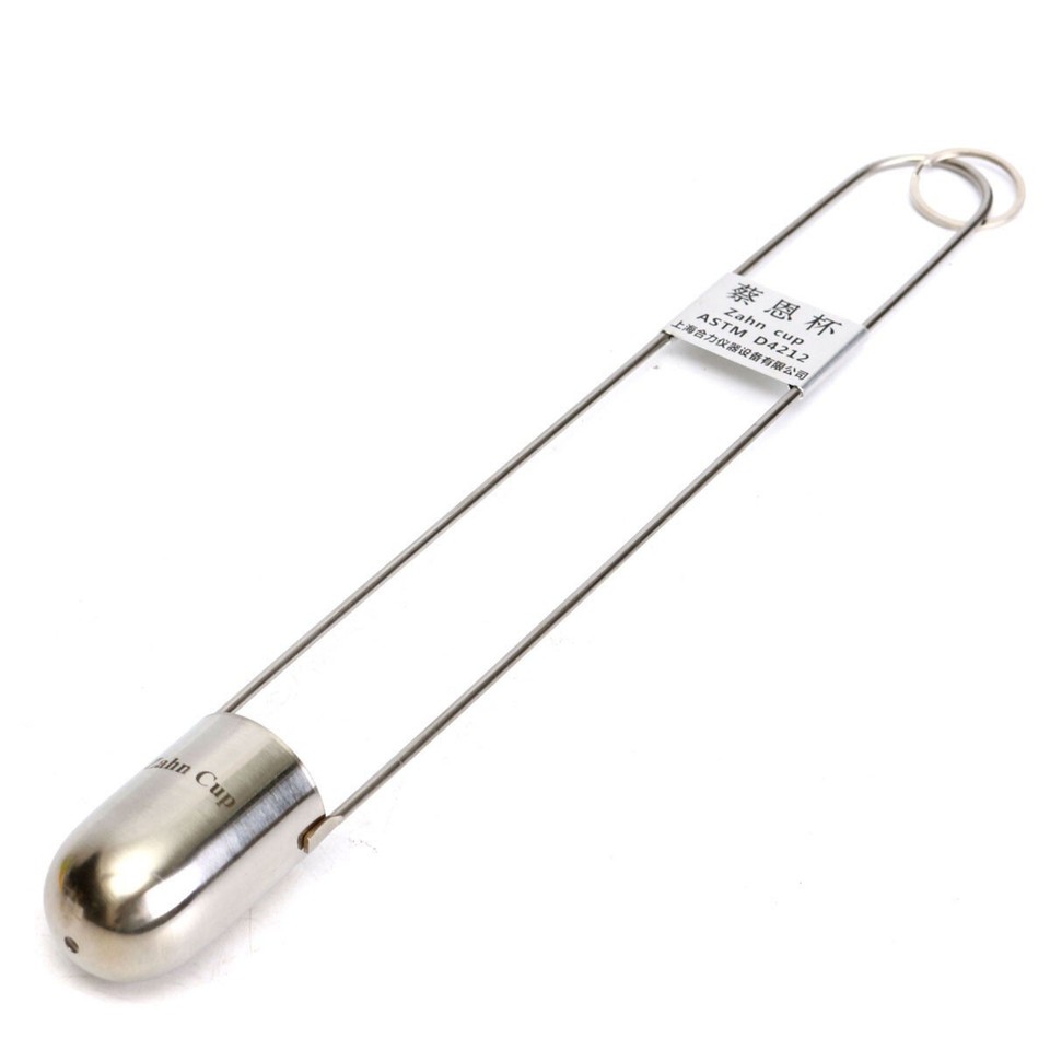 Viscosity Cup Zahn Cup Flow Viscometer Cup 2# Volume 44ml for Paint ...