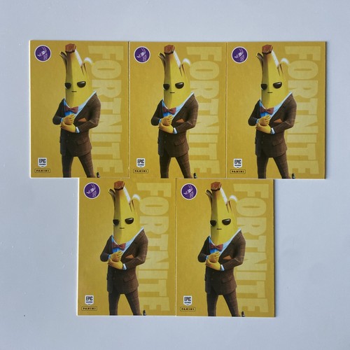 2021 Panini Fortnite Series 3 Agent Peely Epic Outfit #101 Lot of 5 ...