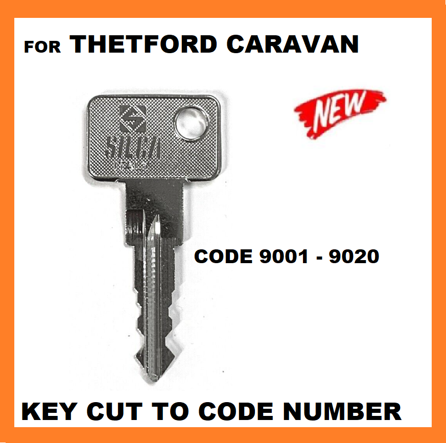 Fits Thetford Caravan & Camper Keys - Key Cut To Code Numbers 9001 ...