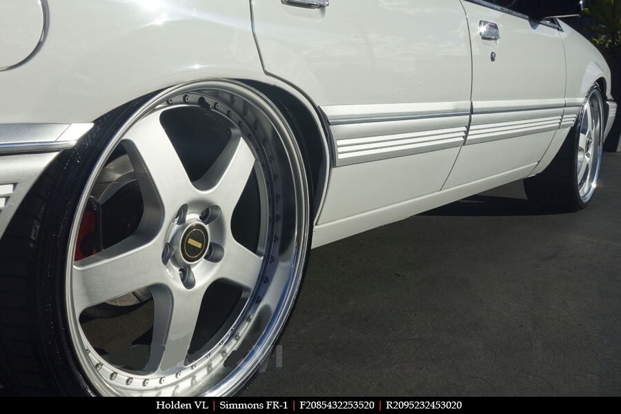 4X GENUINE SIMMONS FORD FALCON EL EF 19” FR-1 STAGGERED LIP WHEELS ...