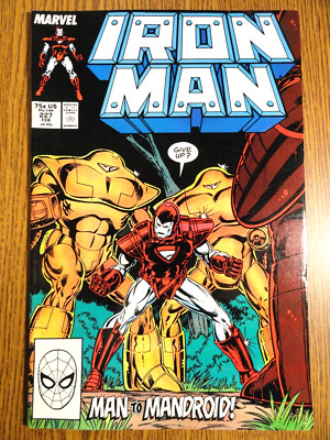 Invincible Iron Man #227 Layton Armor Wars Captain America 1st Motif ...