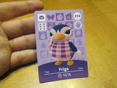 FRIGA # 238 Welcome To Animal Crossing New Leaf Horizons AMIIBO Card ...
