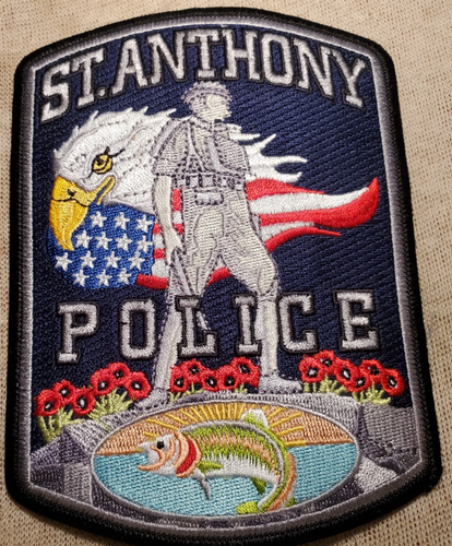 ID St. Anthony Idaho Police Shoulder Patch | eBay