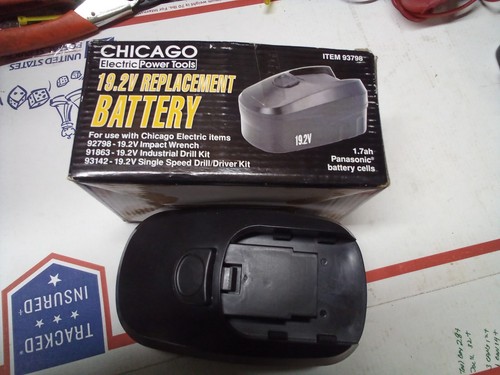 Chicago Electric Power Tools 19.2V Battery Pack (#93798) | eBay