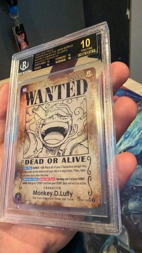 Monkey.D.Luffy Wanted Poster - Emperors In The New World OP-09 - Bgs ...
