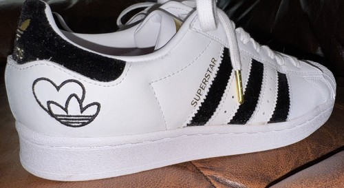Adidas Originals Superstar 'Heart Logo' FY4755 Lifestyle Women's Shoes ...