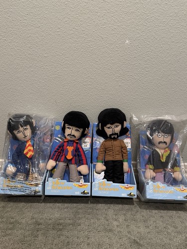 The Beatles Yellow Submarine Stuffed Dolls Figurines Full Set | eBay