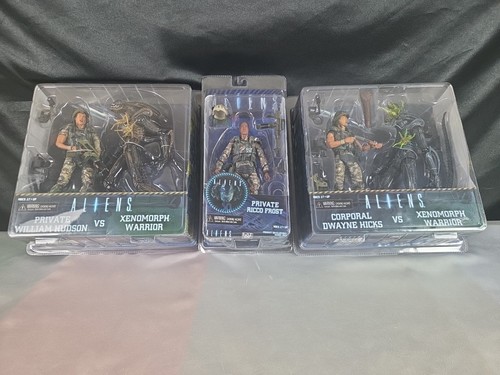 Neca Aliens Action Figures Lot + Hudson + Ricco + Hicks NIB Awesome ...