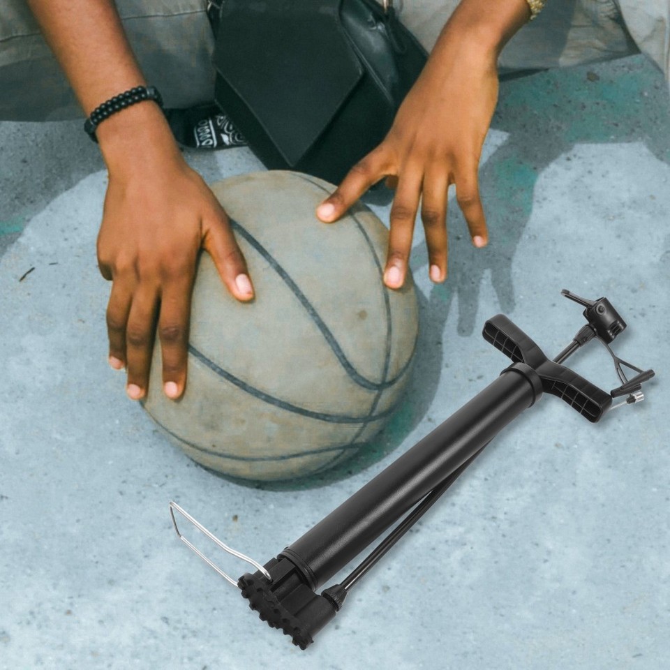 Compact Sports Ball Pump Multi-function Air Portable Tire Inflator ...