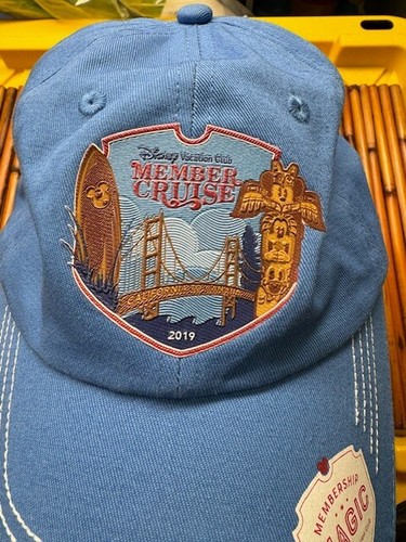 Disney Vacation Club DVC 2019 Member Cruise Adjustable Baseball Hat Cap ...