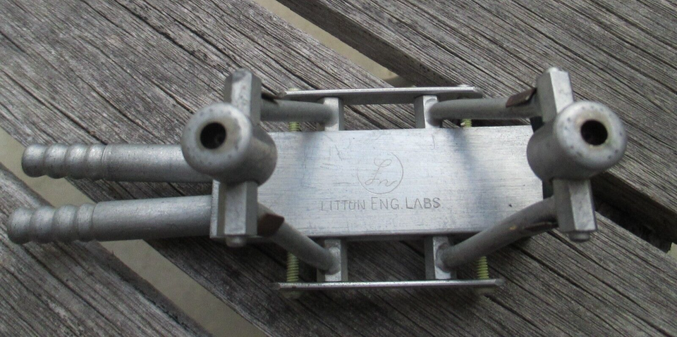 Litton Engineering Labs SINGLE JET Lathe Carriage TWO Burner ...