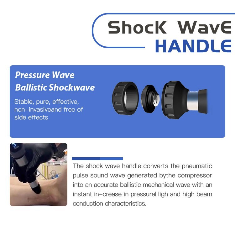 Portable Shockwave Therapy Machine Noninvasive Shockwave Ed Treatment ...