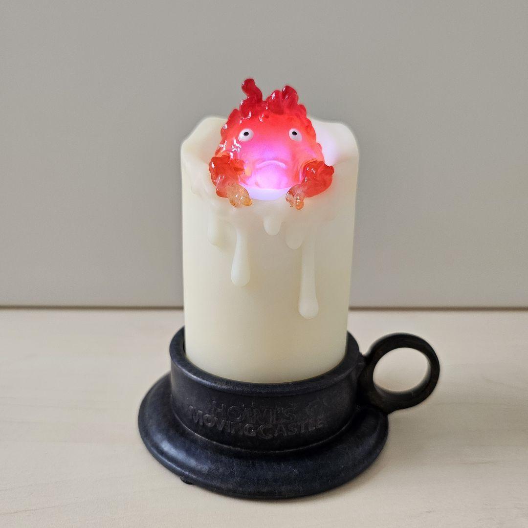 Studio Ghibli Howl's Moving Castle Calcifer Flickering Candle Light ...