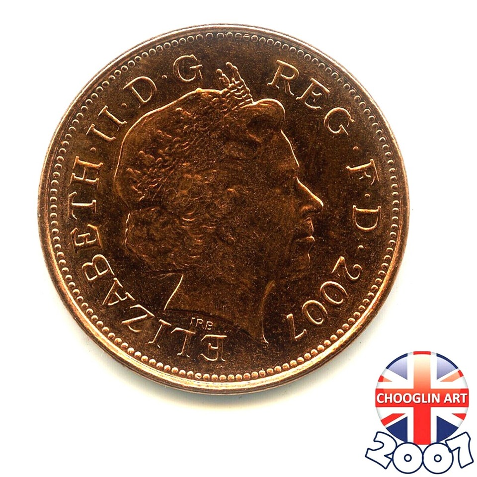 A BRITISH 2007 ELIZABETH II TWO PENCE 2p coin, 19 Years Old! | eBay