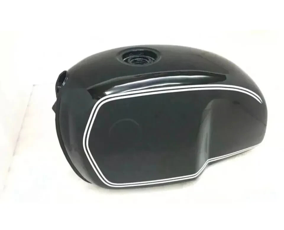 BMW R100 RT RS R90 R80 R75 BLACK PAINTED STEEL PETROL FUEL GAS TANK ...