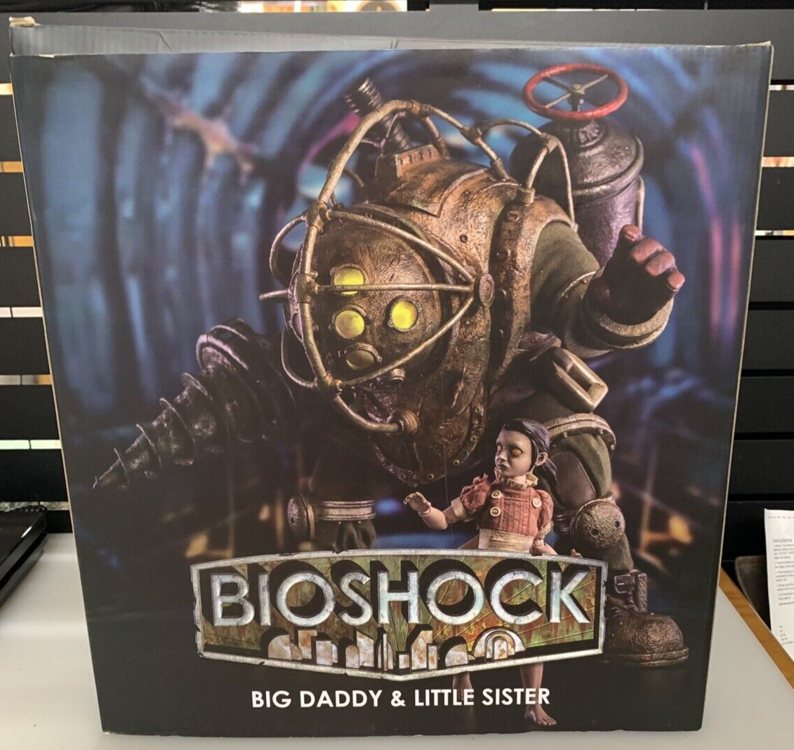 Threezero Bioshock Big Daddy And Little Sister 1/6 Scale Collectible Figure
