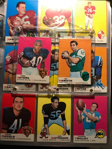1969 Topps Football Complete set EX+ | eBay