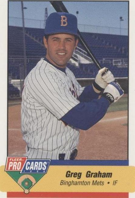 1994 Fleer ProCards Minor League - Greg Graham #710 (RC) for sale ...