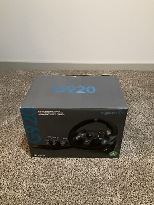 Logitech Driving Force G920 Racing Wheel Force Feedback Steering Wheel ...