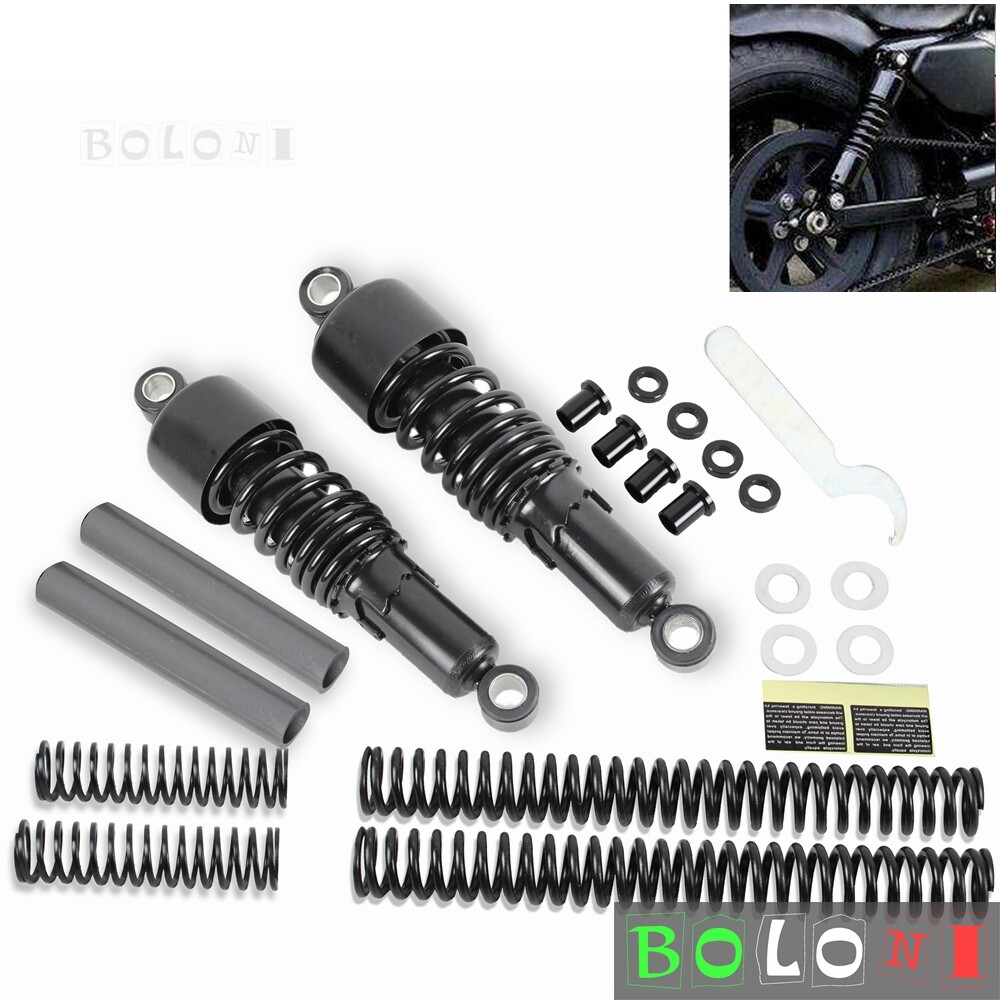 Shock Absorbers Lowering Kit For Harley Dyna Super Glide FXD Low Rider ...
