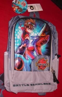 BAKUGAN Battle Brawlers BACKPACK - 16" In. Kid's Anime (RARE Design ...