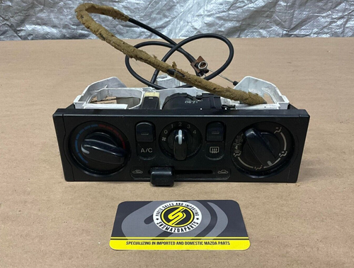 99-05 Mazda Miata MX-5 OEM NB HVAC AC Control Panel Black Climate 1999 ...