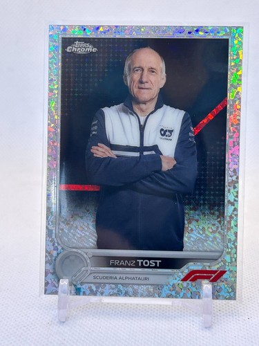 2022 Topps Chrome Formula 1 F1 Franz Tost #105 Mini Diamonds Parallel ...
