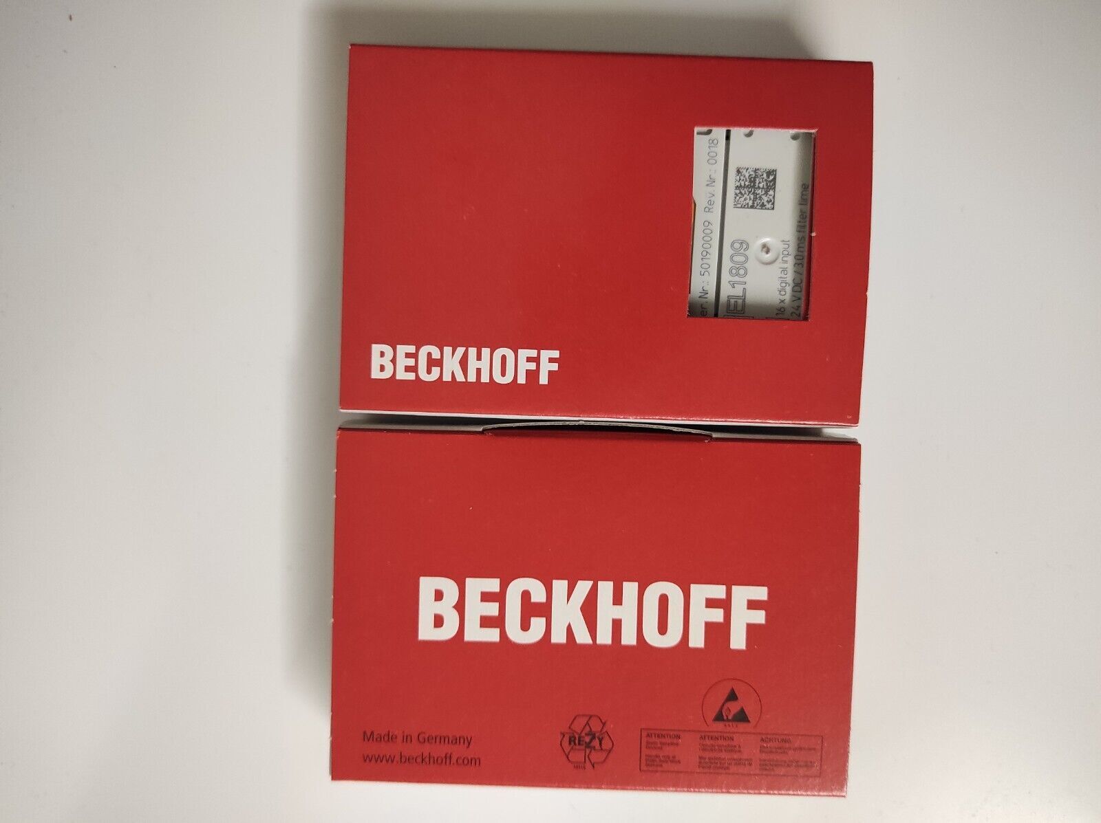 1PCS New in Box Original BECKHOFF EL1809 EtherCAT Terminal Digital ...