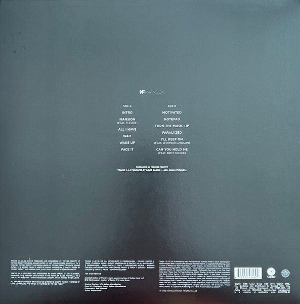 NF - Mansion LP - Black Vinyl Album - SEALED NEW Hip Hop Record | eBay