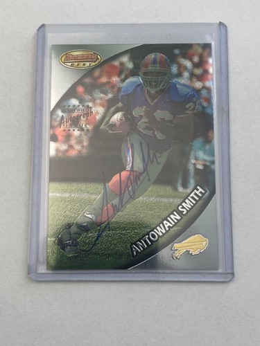 Antowain Smith 1997 Topps Bowman's Best Auto Autograph Rookie | eBay