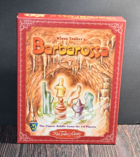 Barbarossa Board Game Party Riddle 2005 Klaus Teuber's Classics Good ...