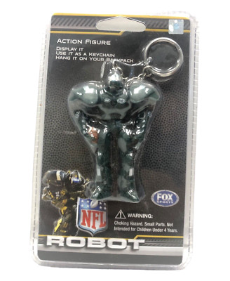 New York Jets NFL Action Figure Robot Keychain 1.0 Fox Sports NEW | eBay