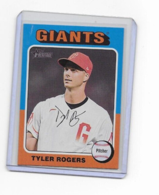 2024 topps heritage TYLER ROGERS HUSTON ASTROS | eBay