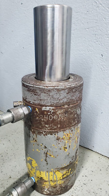 Enerpac RR100, 100 Ton Capacity, 6 IN Stroke, Double-Acting Hydraulic ...